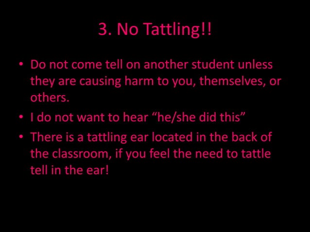 Miss scoggins 3rd grade classroom rules | PPT