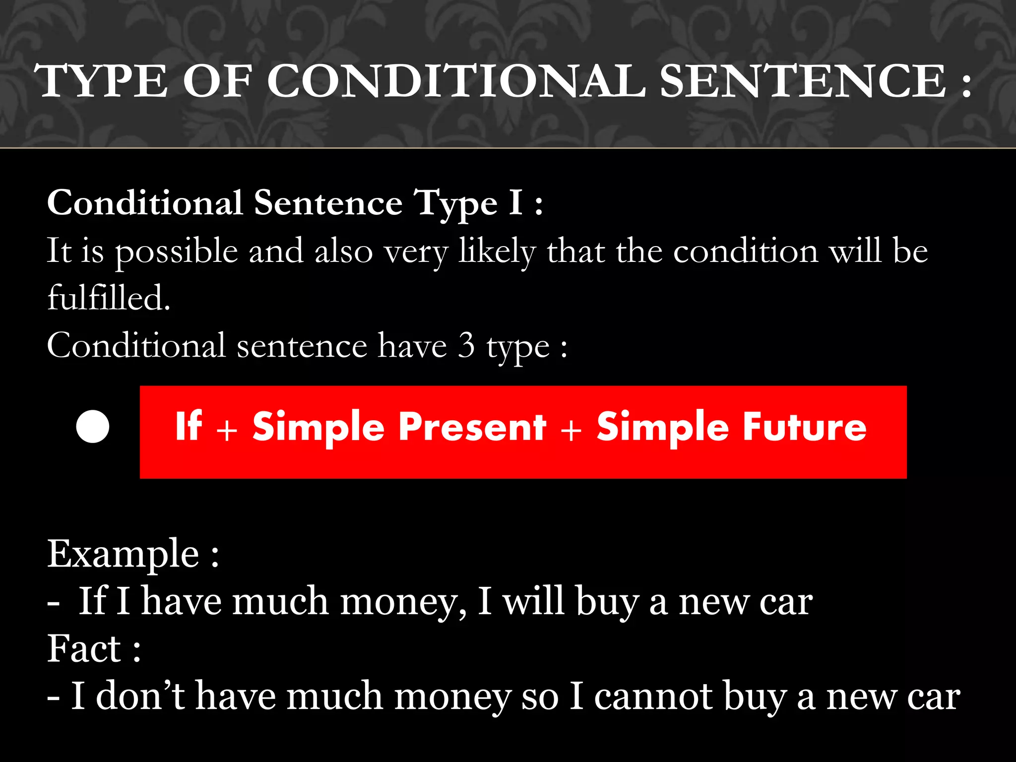 Conditional Sentences & Wishes | PPTX