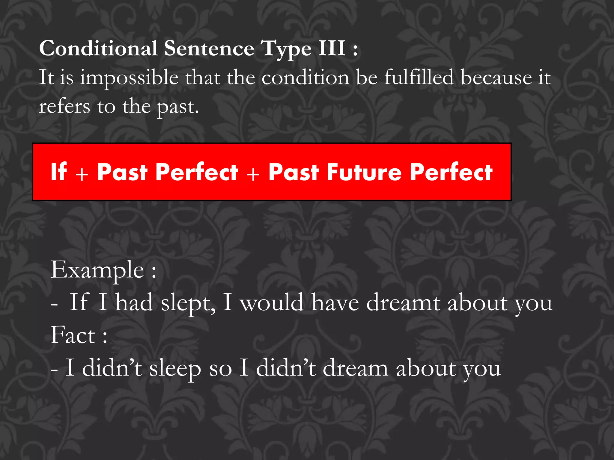 Conditional Sentences & Wishes | PPTX