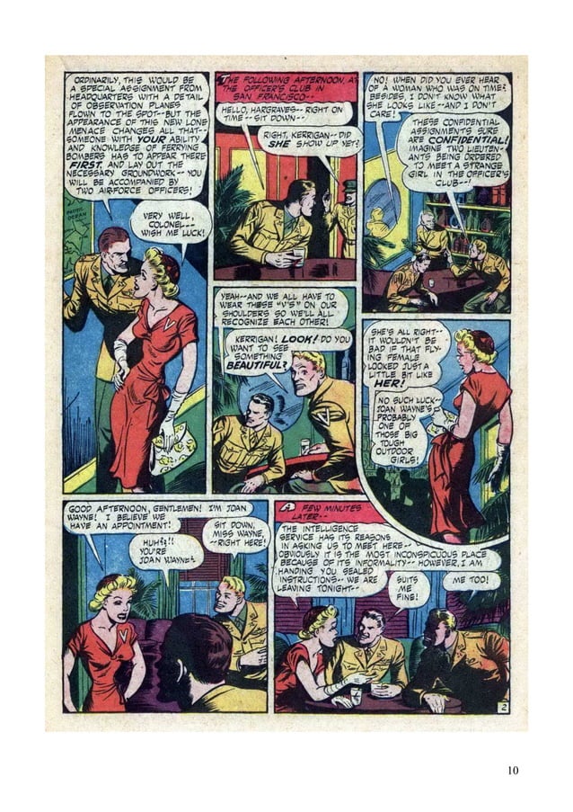 MISS VICTORY (1944-1945) Nina Albright [Women Comic - Mujeres Cómic] | PDF
