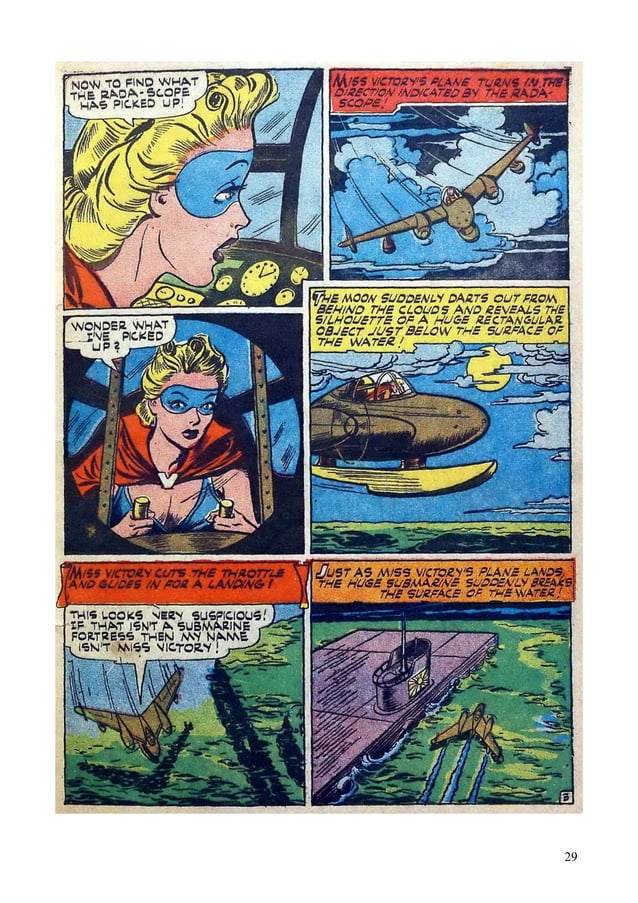 MISS VICTORY (1944-1945) Nina Albright [Women Comic - Mujeres Cómic] | PDF