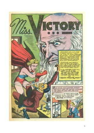 MISS VICTORY (1944-1945) Nina Albright [Women Comic - Mujeres Cómic] | PDF