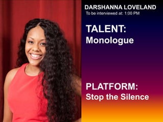 The contestants of the Miss VSU Pageant | PPTX