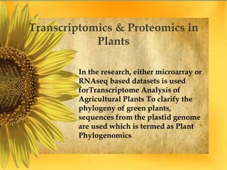 Study of Transcriptome | PPTX