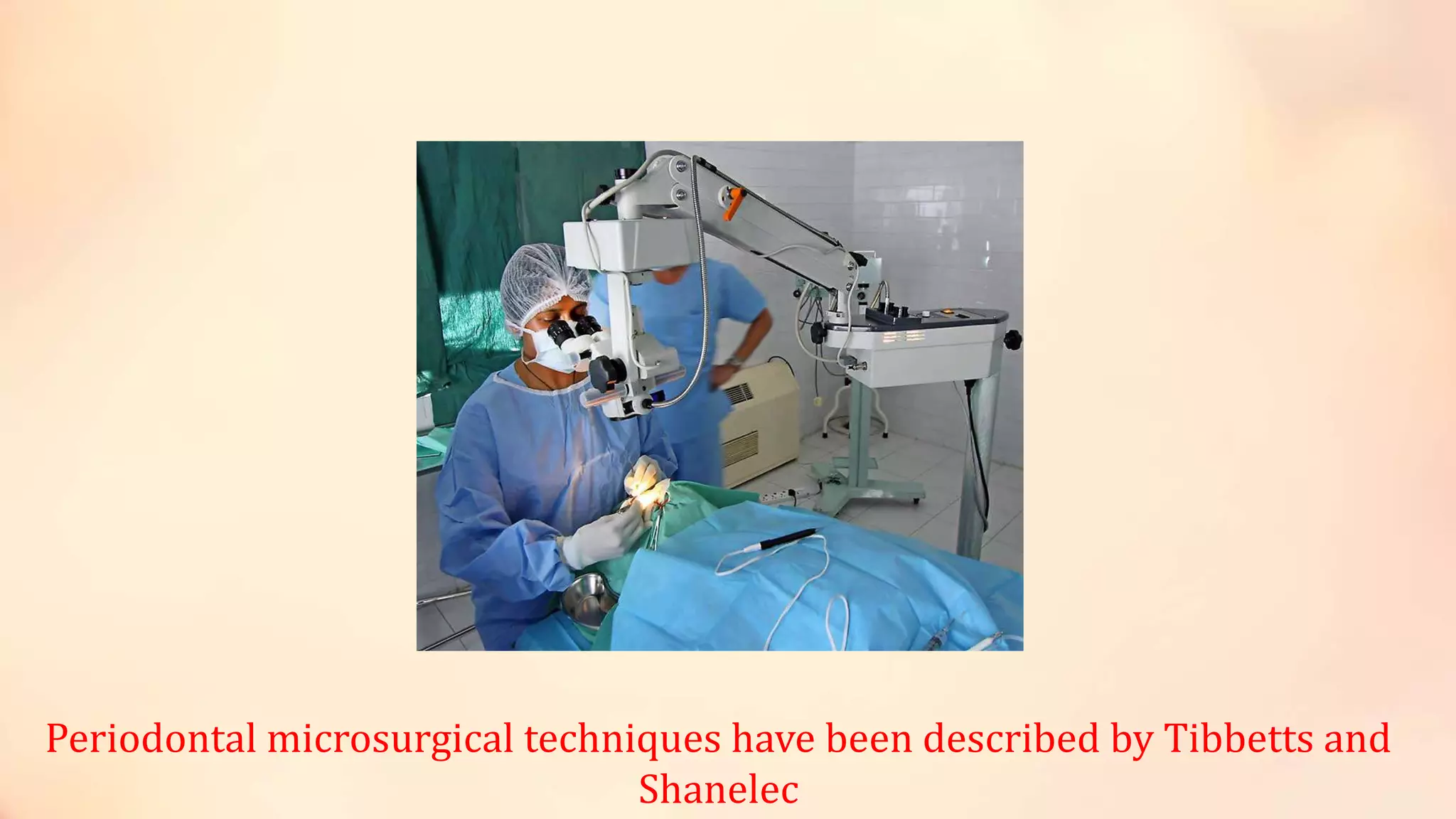 Minimally invasive surgical techniques in periodontics | PPTX