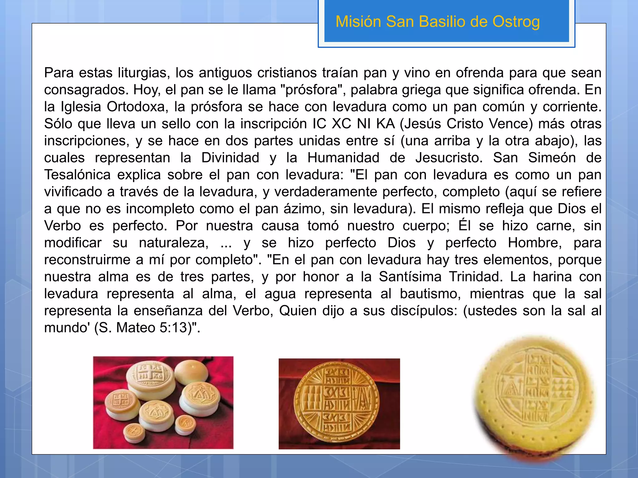 Para Entender la Divina Liturgia | PPT