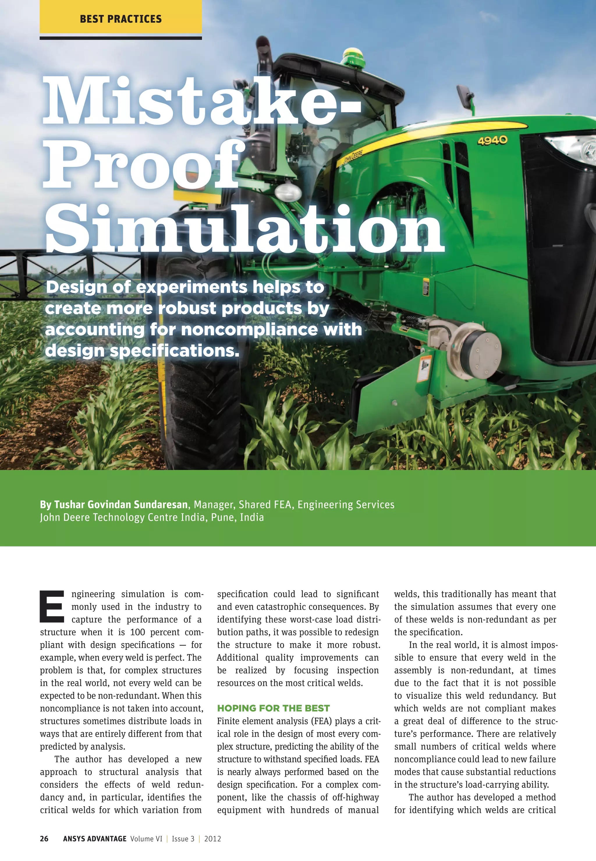 Mistake proof simulation | PDF