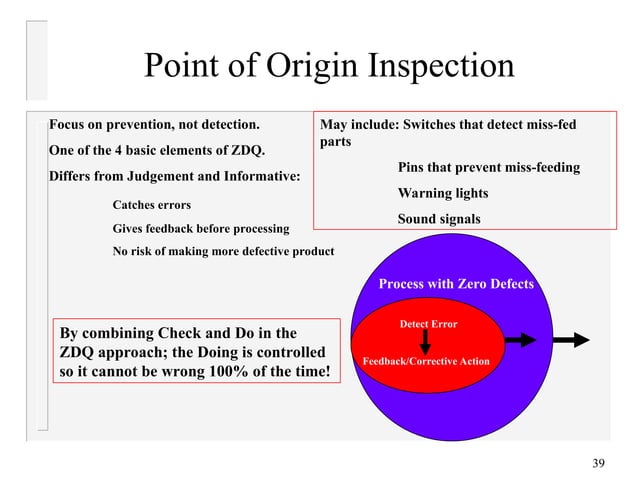 Mistake Proofing and Poka-Yoke process improvement | PPT