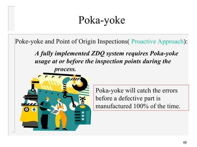 Mistake Proofing and Poka-Yoke process improvement | PPT