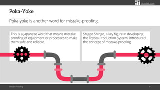 Mistake-Proofing: A Lean Approach to Error Prevention | PDF