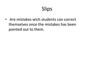 Mistakes slips-errors-and-attempts | PPTX