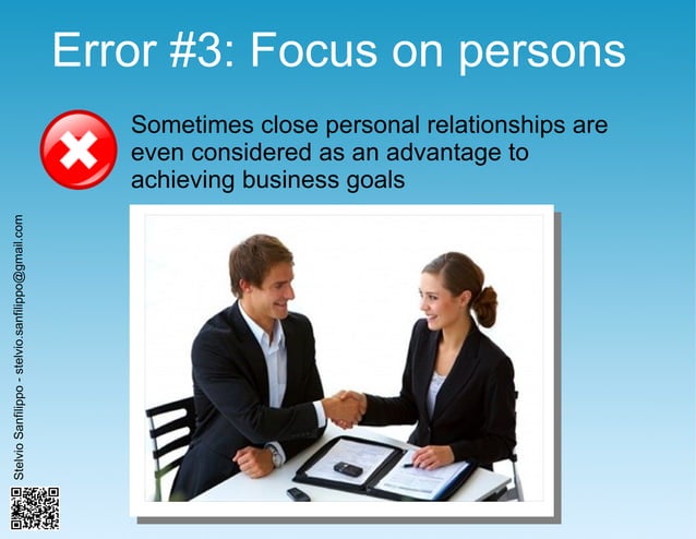 Six common negotiation errors | ODP
