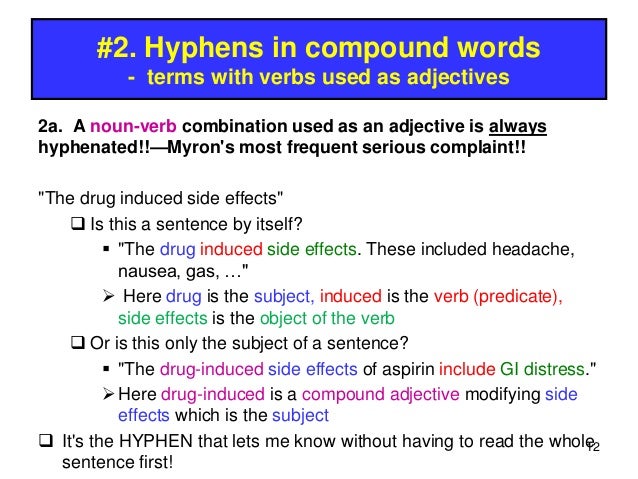 Mistakes in scientific writing