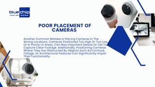 Mistakes to Sidestep When Setting Up CCTV Cameras.pptx | Cameras and ...