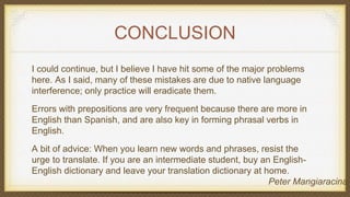 Common Mistakes (version 4) | PPTX | Programming Languages | Computing