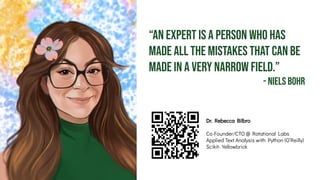 PyData London 2024: Mistakes were made (Dr. Rebecca Bilbro) | PDF