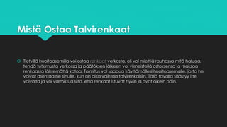 Mista ostaa talvirenkaat | PPT