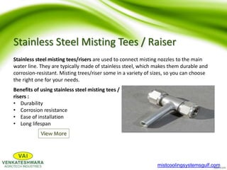 High Pressure Misting System in Gulf - Industrial, Commercial ...