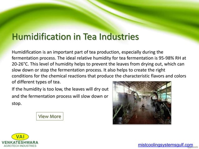 Moisture Control System Installation | Cotton ginning moisture system in Gulf | PPTX