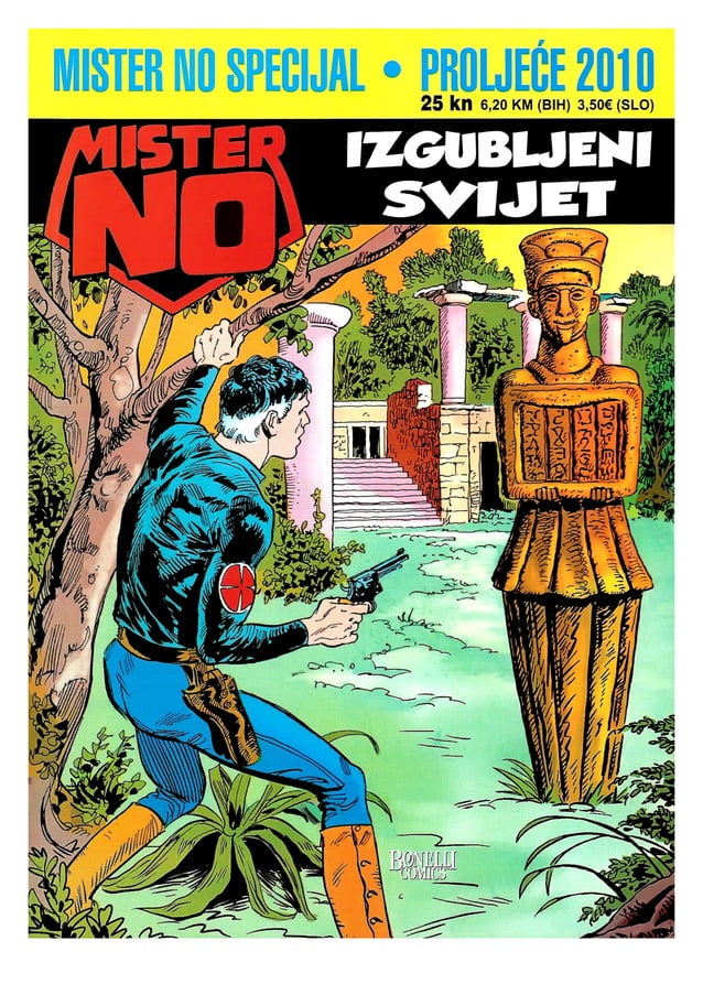 Mister NO Strip Agent Specijal 009 - Izgubljeni svijet | PDF