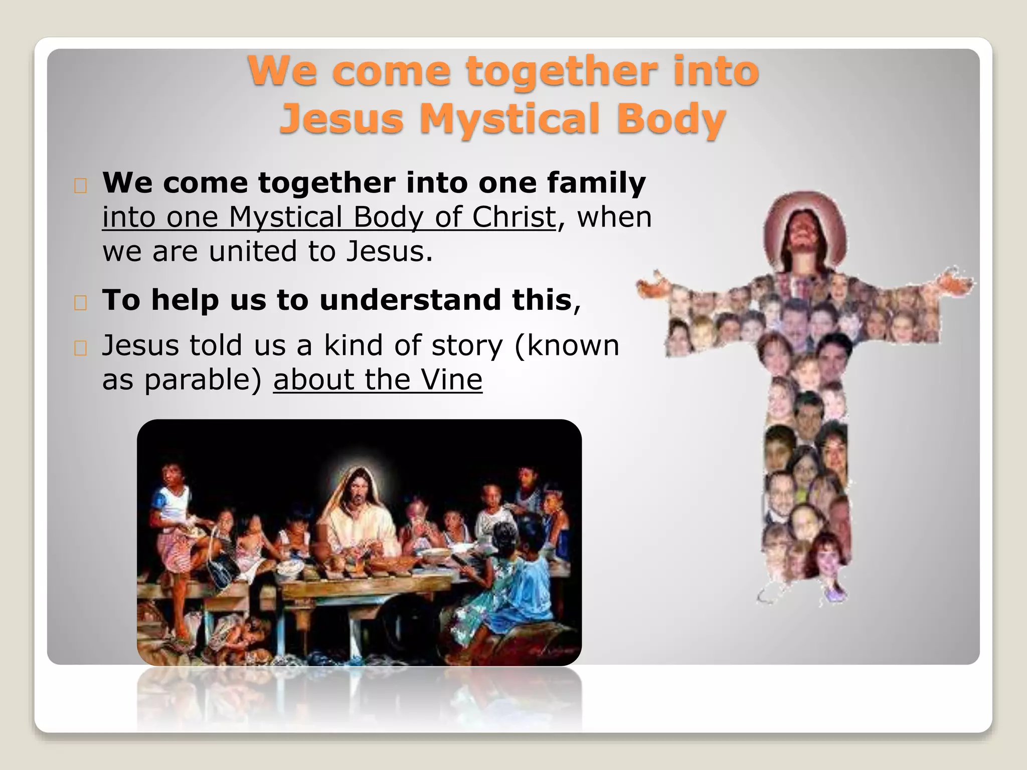 Mistical body of christ | PPTX