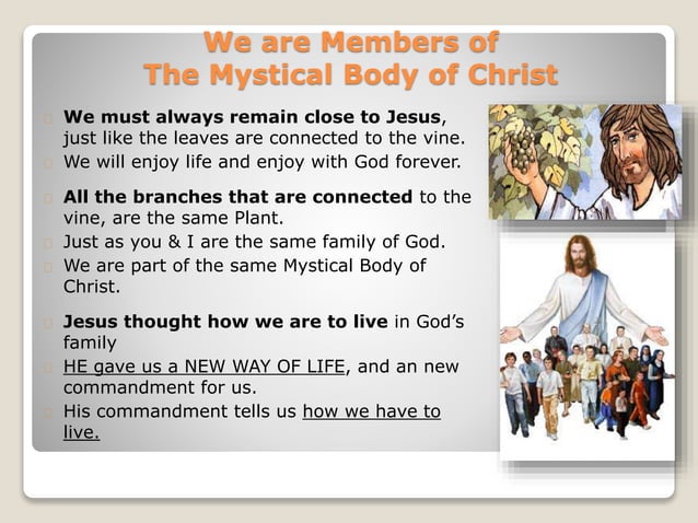 Mistical body of christ | PPTX | Christianity | Religion & Spirituality