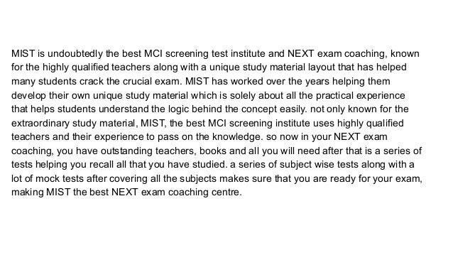 Mist institutes | PDF
