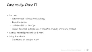 Mistral and StackStorm | PPTX | Programming Languages | Computing