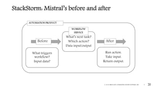 Mistral and StackStorm | PPTX | Programming Languages | Computing