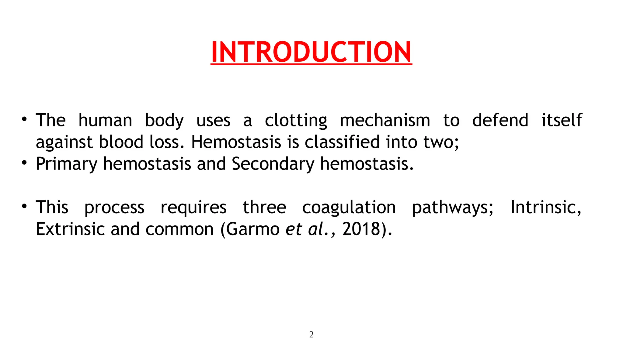 Biochemical Mechanism of blood clotting and their relevance | PPTX