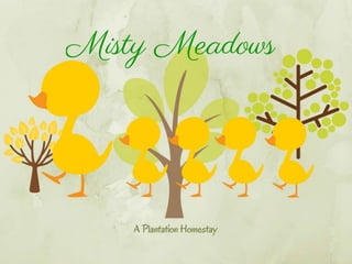 Misty meadows | PPTX