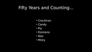 The Misty Report - Douglas Crockford | PPT