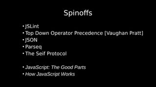 The Misty Report - Douglas Crockford | PPT