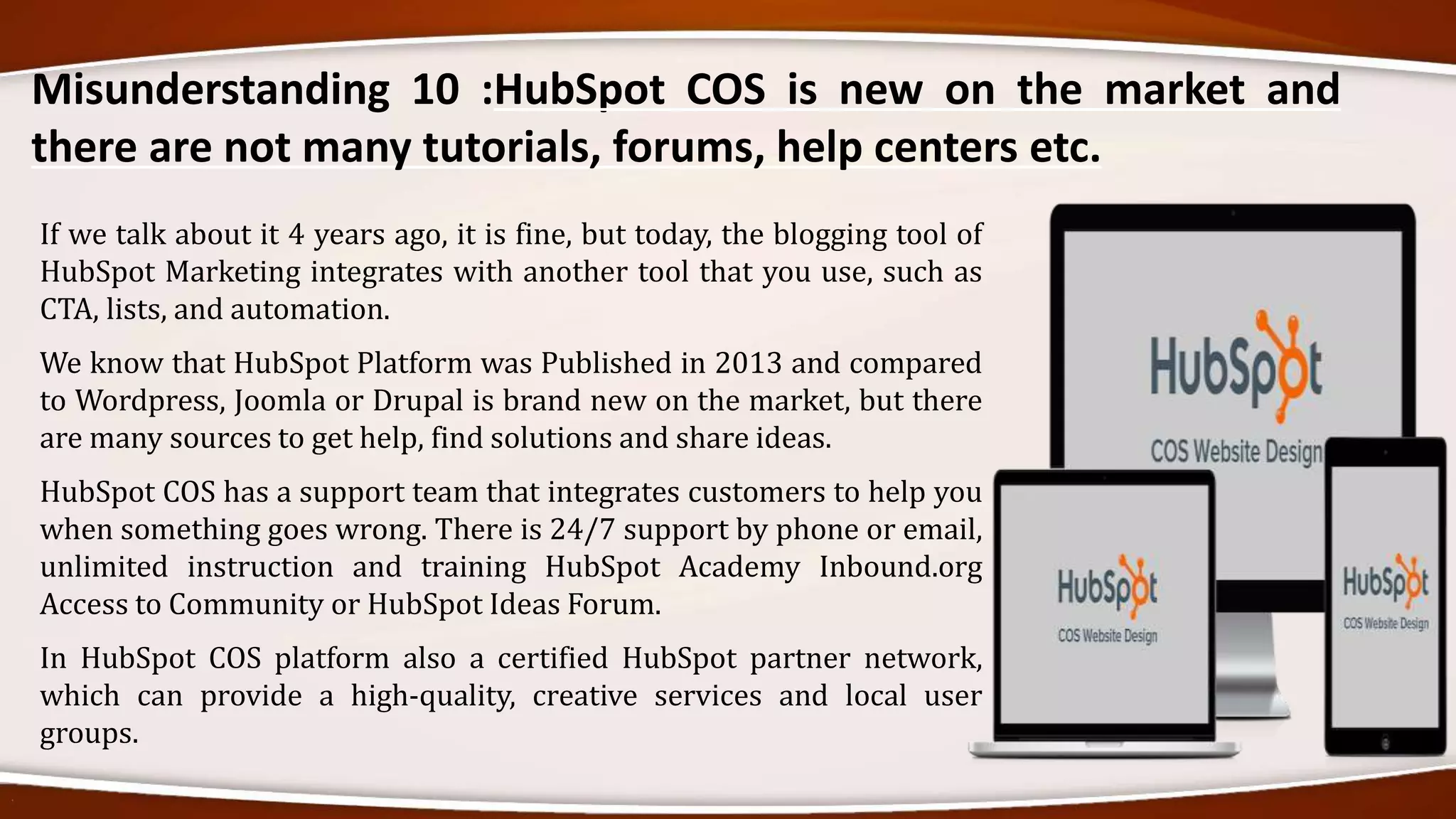 13 Misunderstanding about HubSpot COS Development Platform & HubSpot ...