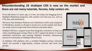 13 Misunderstanding about HubSpot COS Development Platform & HubSpot ...