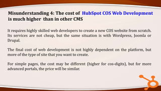 13 Misunderstanding about HubSpot COS Development Platform & HubSpot ...