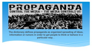 Misunderstood - Propaganda | PPT