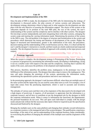 Mis unit iv-converted | PDF