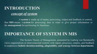 Management information system unit 2 of bba | PPTX