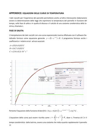 Misura della costante solare | DOC | Indoor Environmental Quality ...