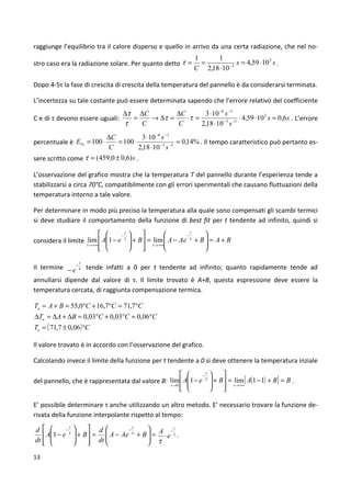Misura della costante solare | DOC | Indoor Environmental Quality ...