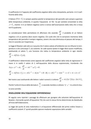 Misura della costante solare | DOC | Indoor Environmental Quality ...