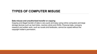 Misuse of computer | PDF