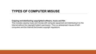 Misuse of computer | PDF