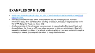 Misuse of computer | PDF