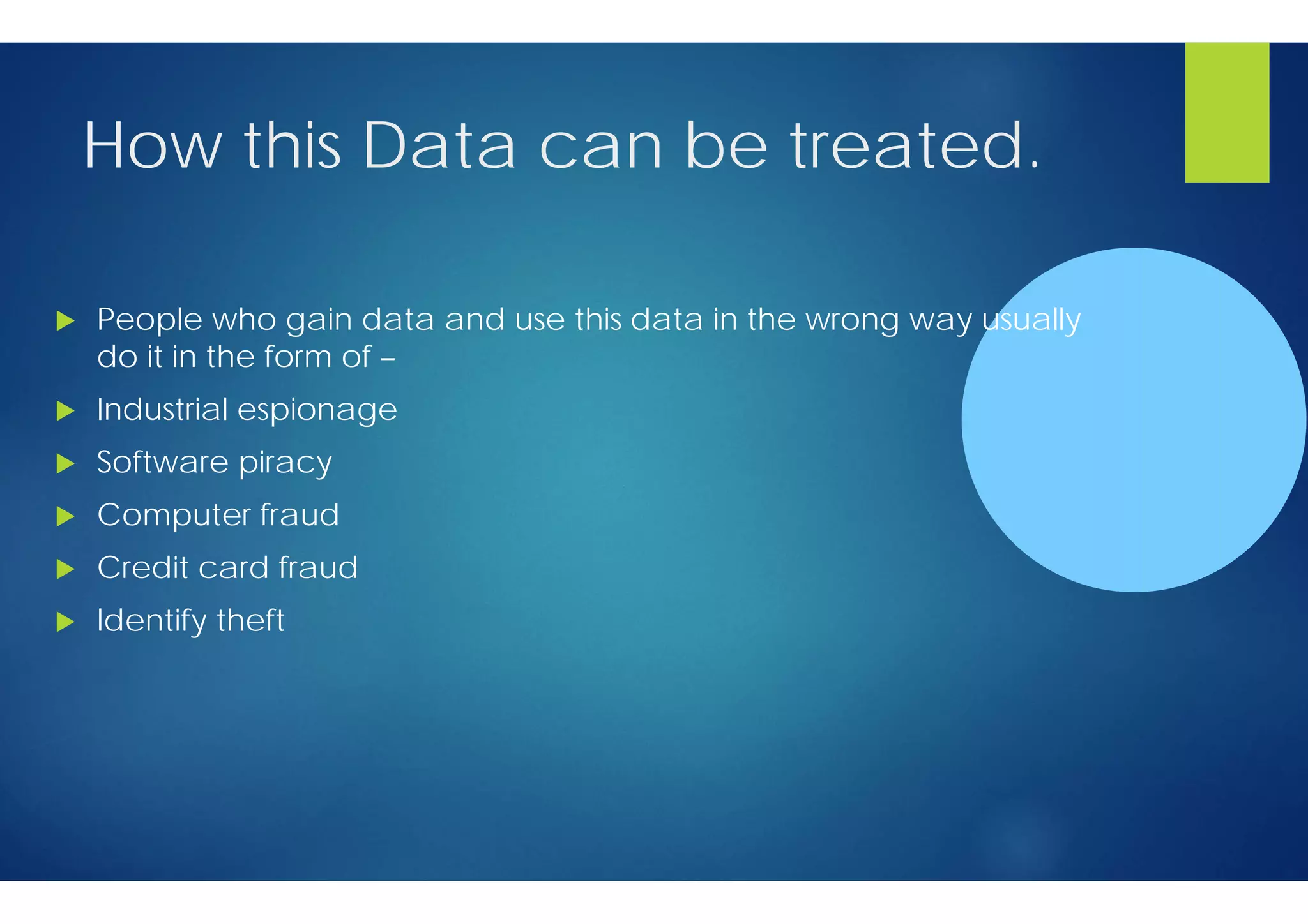 Misuse of personal information | PDF