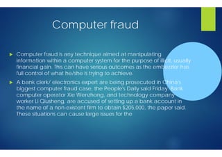 Misuse of personal information | PDF