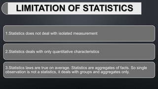 Misuse of statistics | PPTX