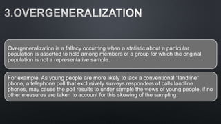 Misuse of statistics | PPTX