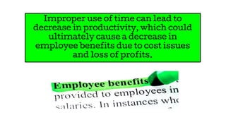 The Misuse of Company Time | PPTX